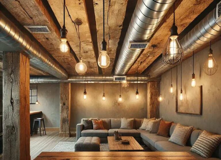 10 Rustic Exposed Basement Ceiling Ideas to Elevate Your Space - Home ...