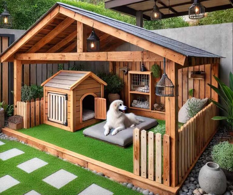 15 Outstanding Homemade Outdoor Dog Kennel Ideas - Home Briefings