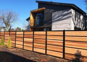 16 Dark Gray Homes with Warm Cedar Accent Ideas - Home Briefings