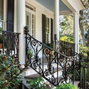 15 Unique & Stylish Front Porch Railing Ideas - Home Briefings