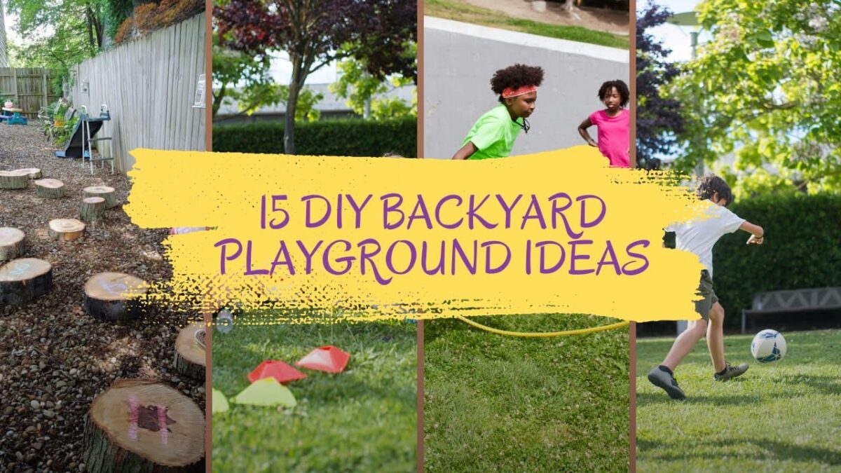 Creative and Fun DIY Small Backyard Playground Ideas on Budget - Home ...