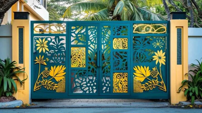13 Inexpensive Driveway Gate Ideas For Stylish Landscape - Home Briefings