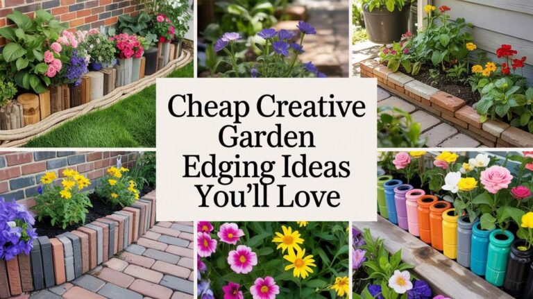 60 Cheap Creative Garden Edging Ideas You'll Love - Home Briefings