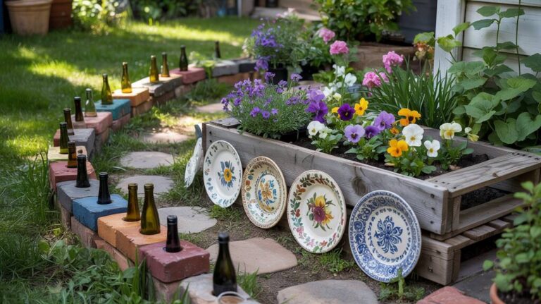 60 Cheap Creative Garden Edging Ideas You'll Love - Home Briefings