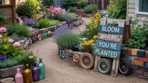 60 Cheap Creative Garden Edging Ideas You'll Love - Home Briefings