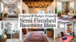 Creative & Budget-Friendly Semi-Finished Basement Ideas - Home Briefings