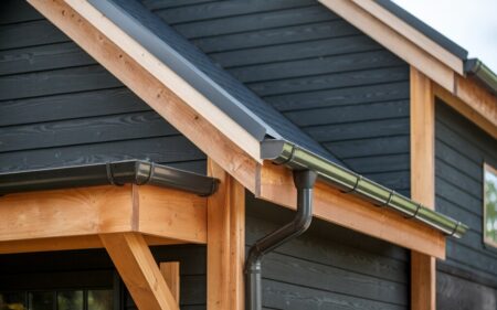 11 Black House With Cedar Accents for a Bold Look - Home Briefings