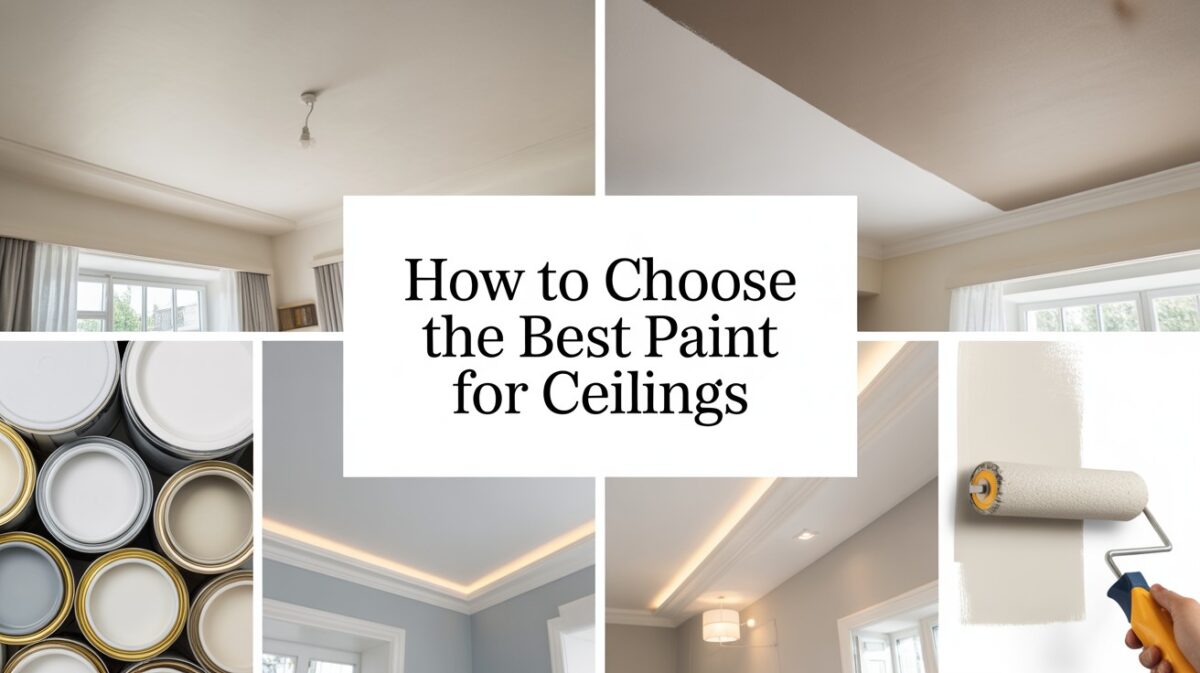 How to Choose the Best Paint for Ceilings - Home Briefings