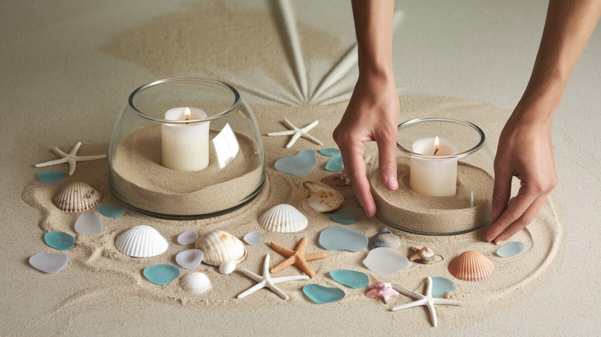 How to Create DIY Beach Theme Table Decor - Home Briefings
