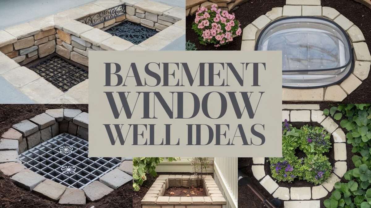 25 Basement Window Well Ideas That Actually Work - Home Briefings