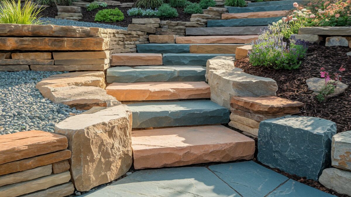 DIY Guide: Create Natural Stone Steps at Home - Home Briefings