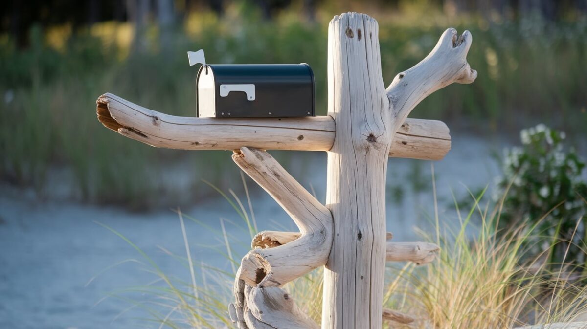 9 Rustic Mailbox Post Ideas to Boost Your Entryway - Home Briefings
