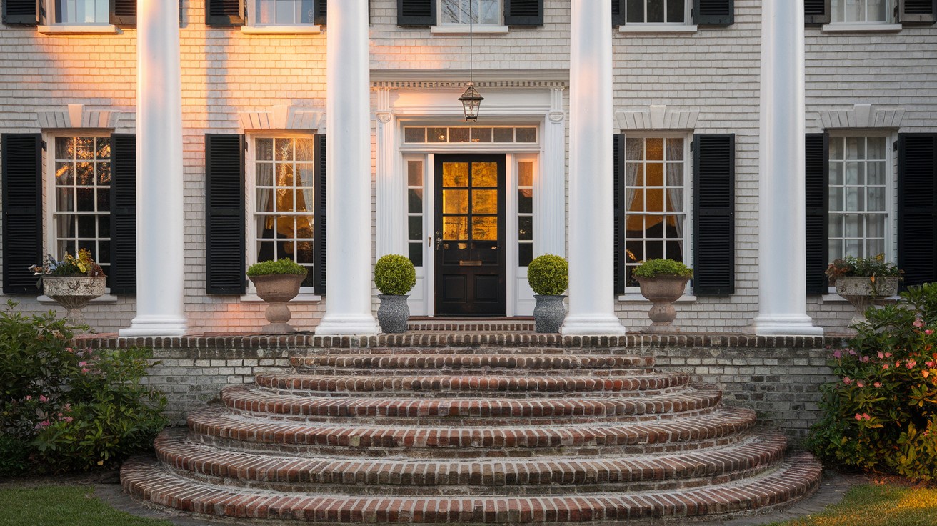 31 Brick Front Porch Ideas That Boost Curb Appeal - Home Briefings