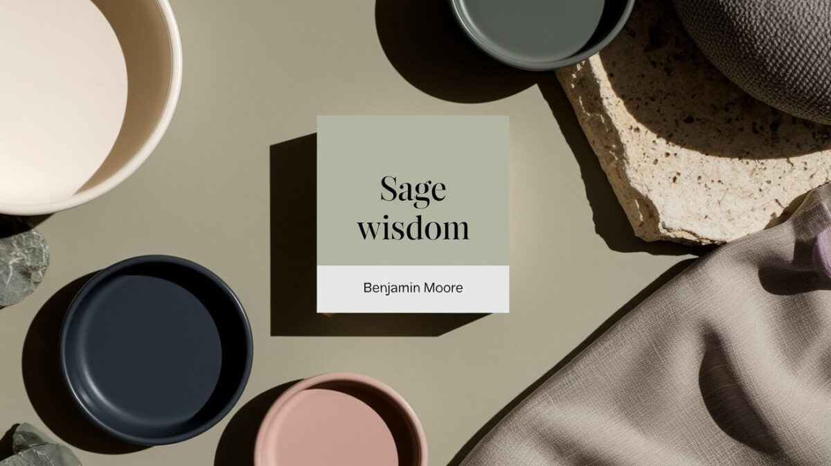 A Guide to Painting with Benjamin Moore Sage Wisdom - Home Briefings