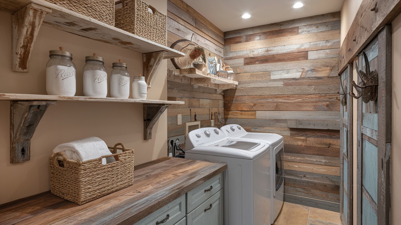 13 Farmhouse Laundry Room Ideas for a Rustic Touch - Home Briefings