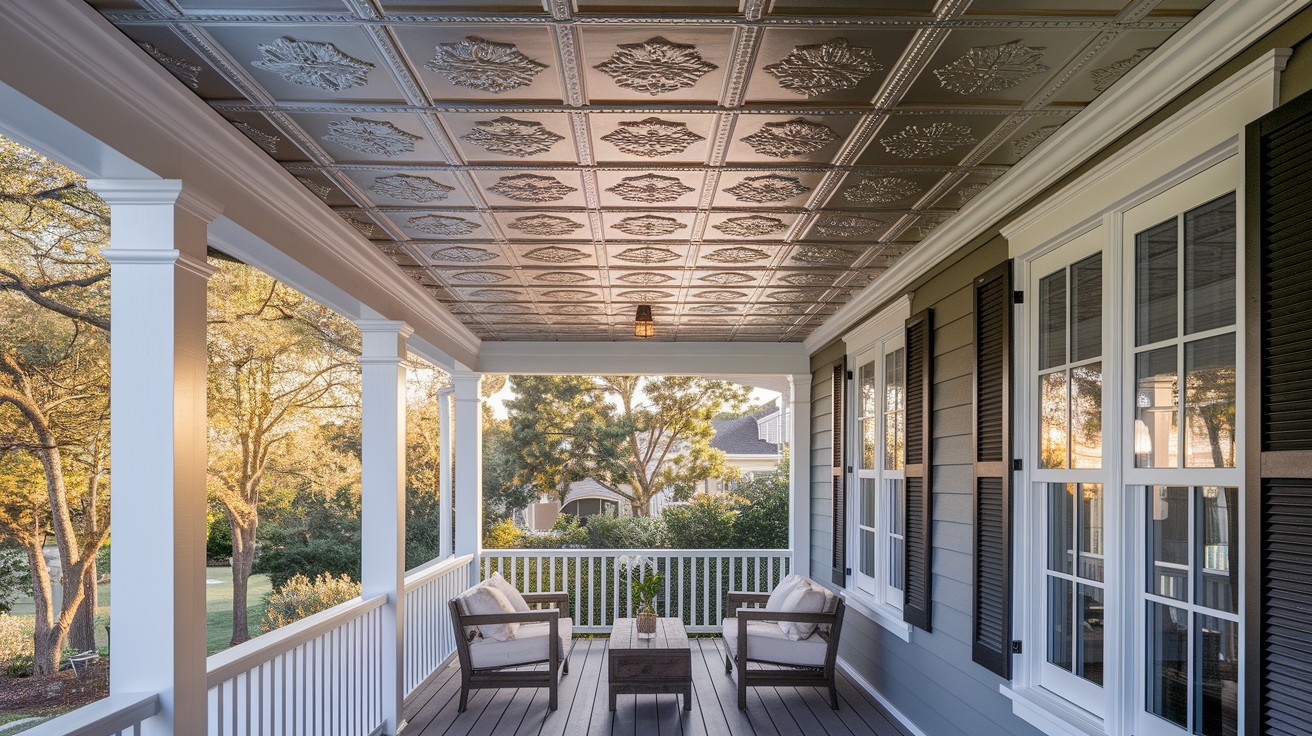 9 Inexpensive Porch Ceiling Ideas That Look High-End - Home Briefings