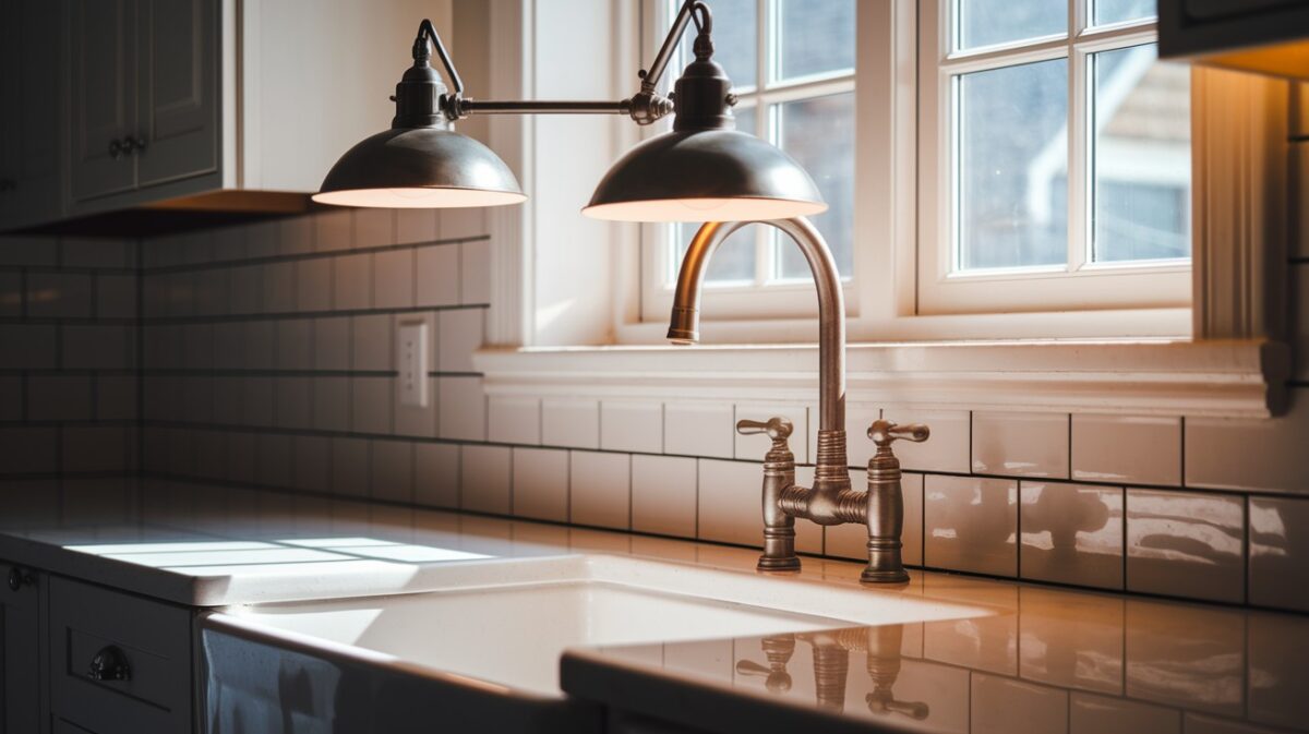 7 Best Fixtures for Lighting over Kitchen Sink with a Window - Home ...