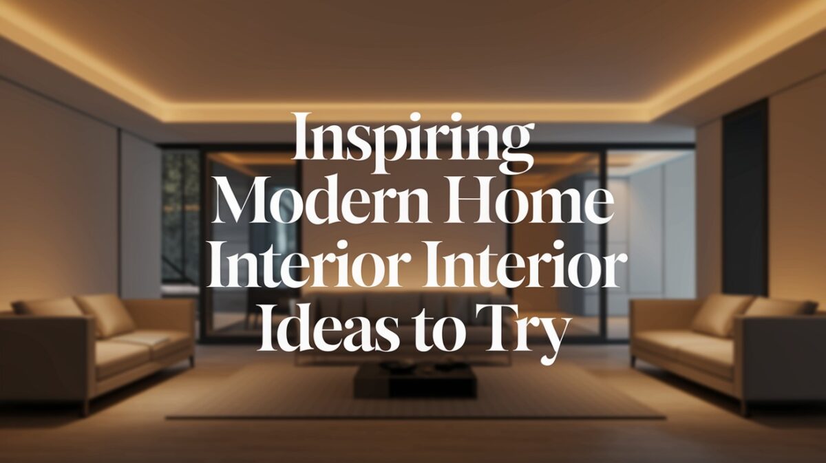 11 Inspiring Modern Home Interior Ideas to Try - Home Briefings