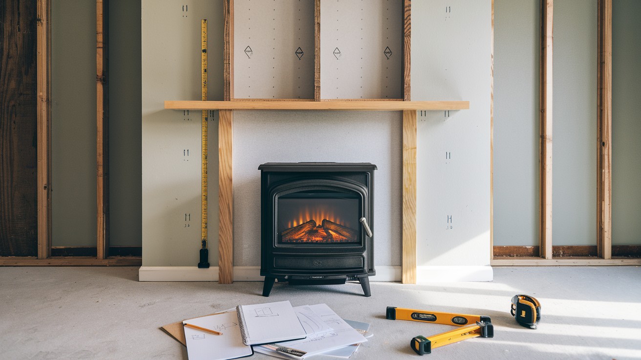 How to Build a DIY Fireplace Surround in 5 Easy Steps - Home Briefings