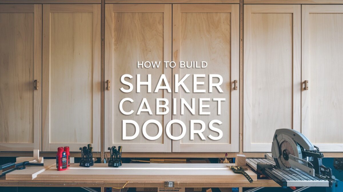 How to Build Shaker Cabinet Doors Step by Step - Home Briefings