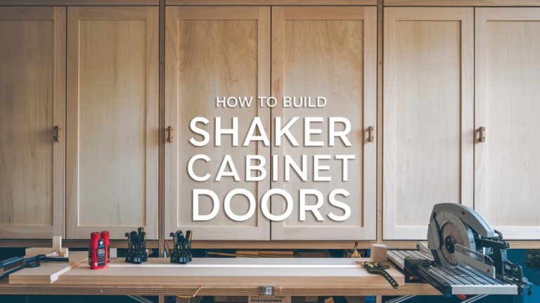How to Build Shaker Cabinet Doors Step by Step - Home Briefings