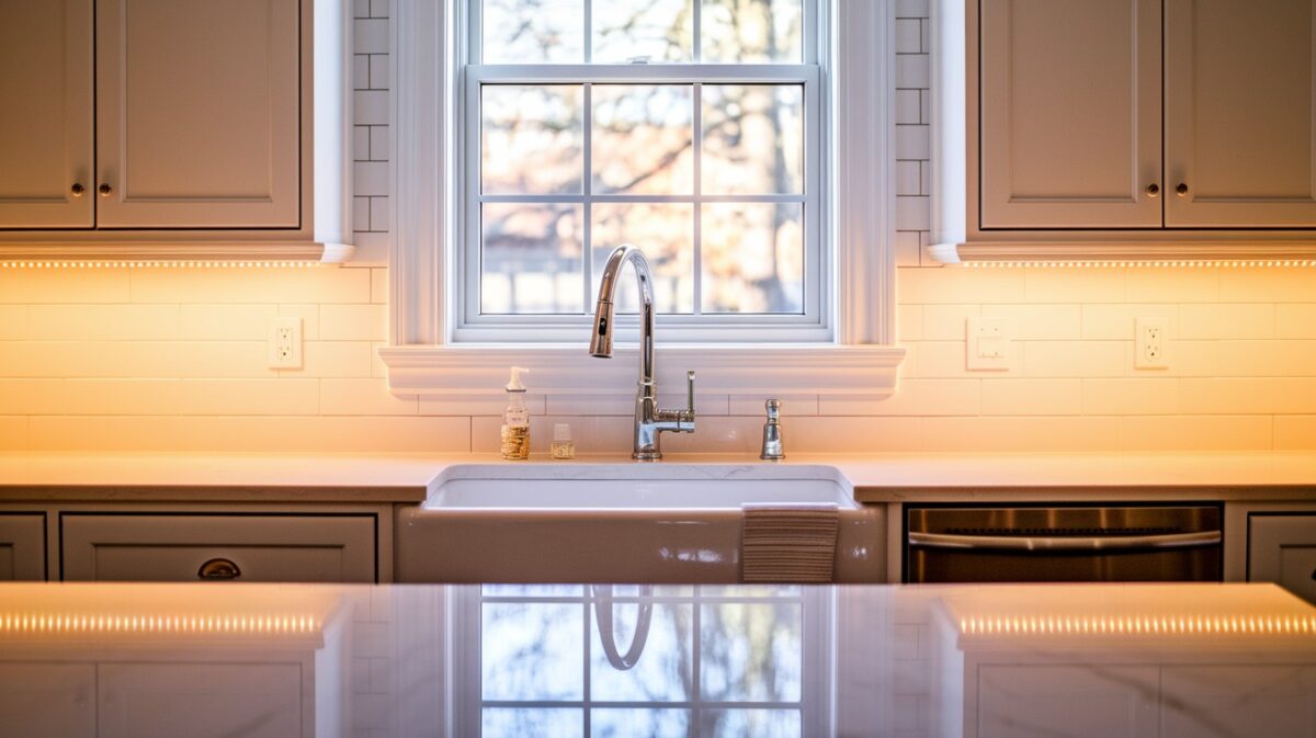 7 Best Fixtures for Lighting over Kitchen Sink with a Window - Home ...