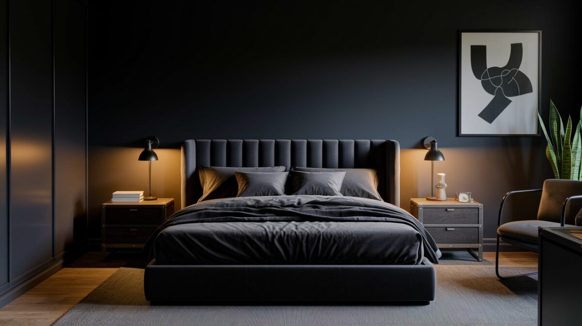 Dark Men's Bedroom Ideas That Exude Masculine Charm - Home Briefings