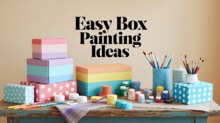 Easy Box Painting Ideas to Brighten Up Any Space - Home Briefings