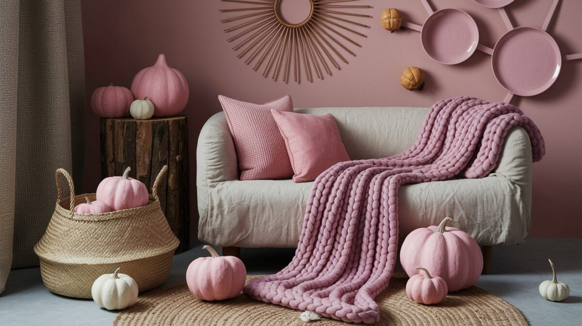 Fall Pink Color Ideas for Seasonal Decor - Home Briefings