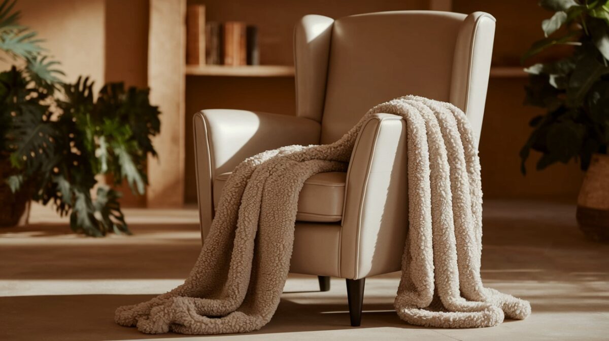 How to Drape a Throw Over a Chair Like a Pro - Home Briefings