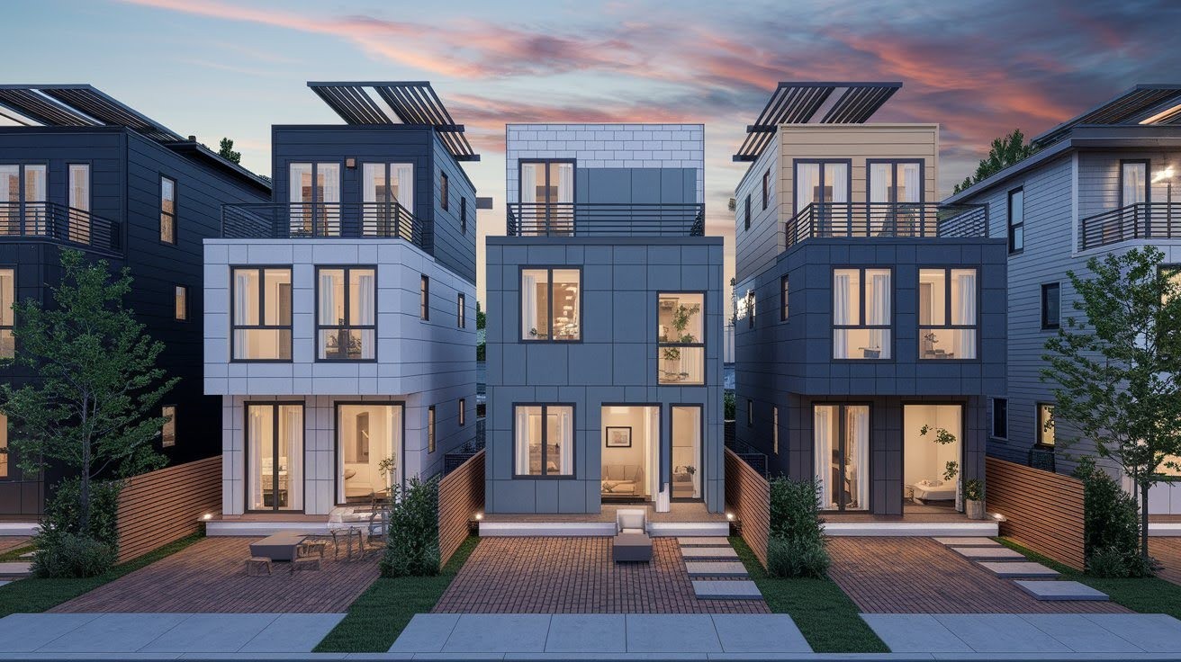 11 Beautiful Modern Townhome Designs to Review - Home Briefings