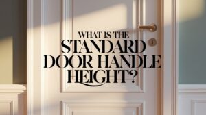 What Is the Standard Door Handle Height? A Complete Guide - Home Briefings