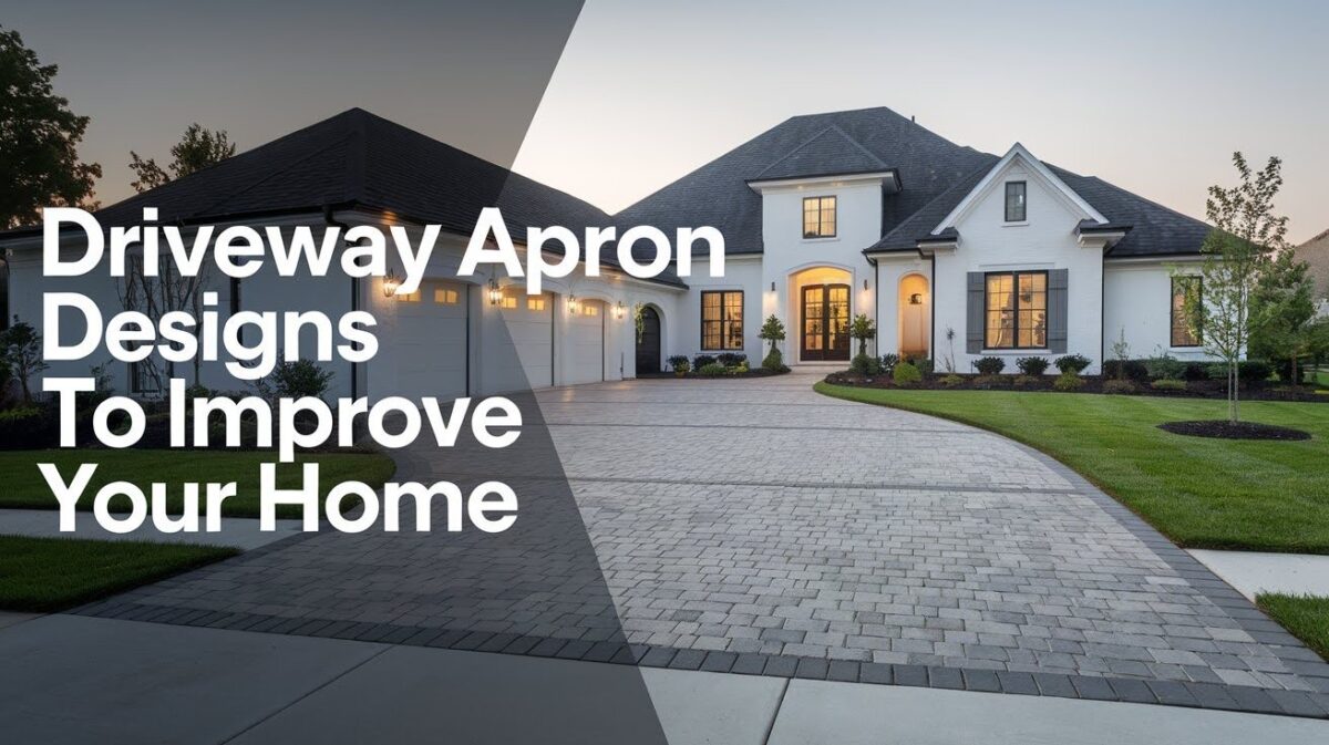 15 Driveway Apron Designs to Improve Your Home - Home Briefings