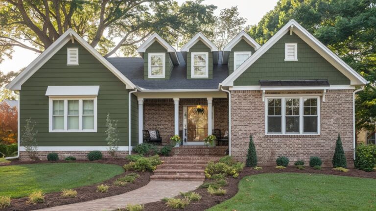 11 Beautiful Green House Colors for Your Exterior - Home Briefings