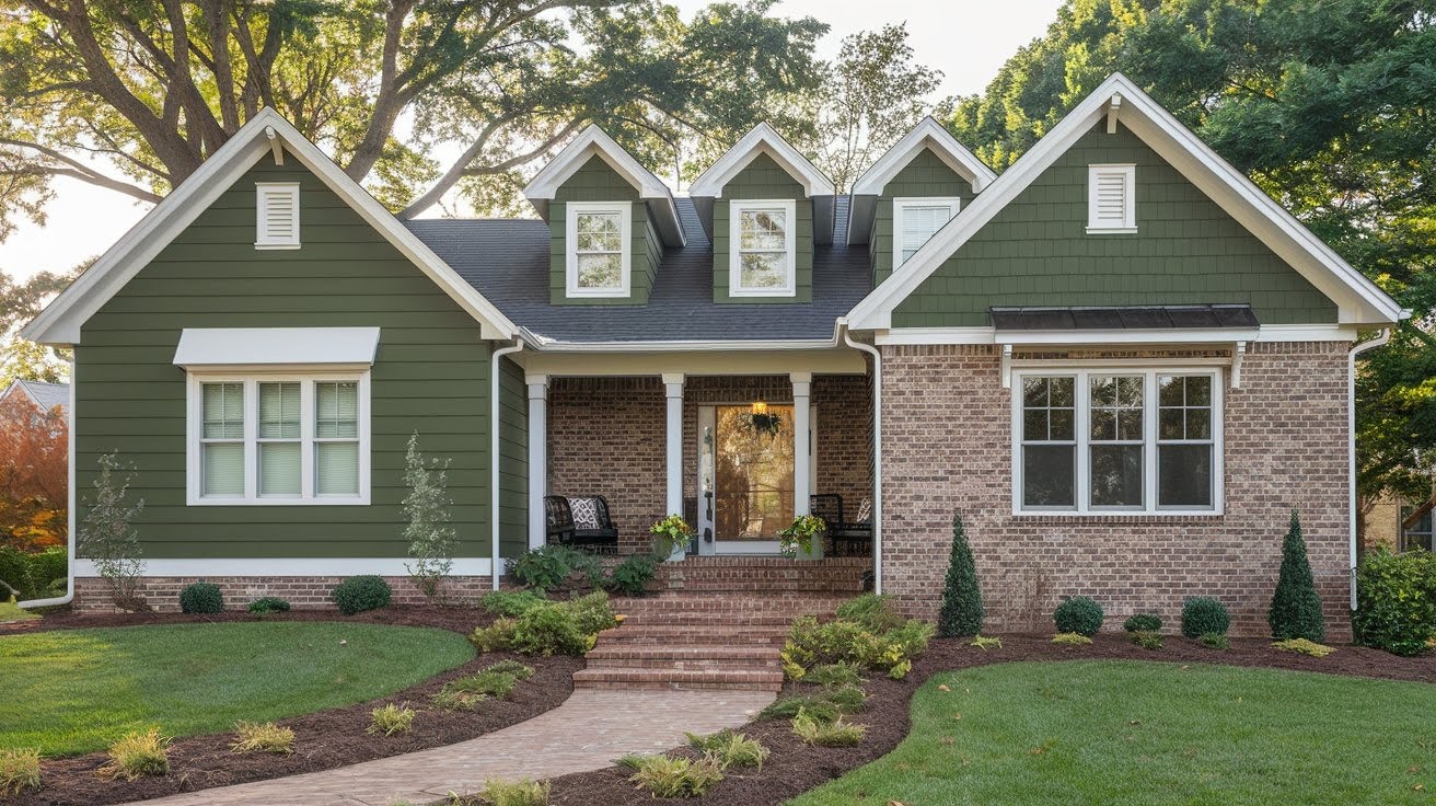 11 Beautiful Green House Colors for Your Exterior - Home Briefings