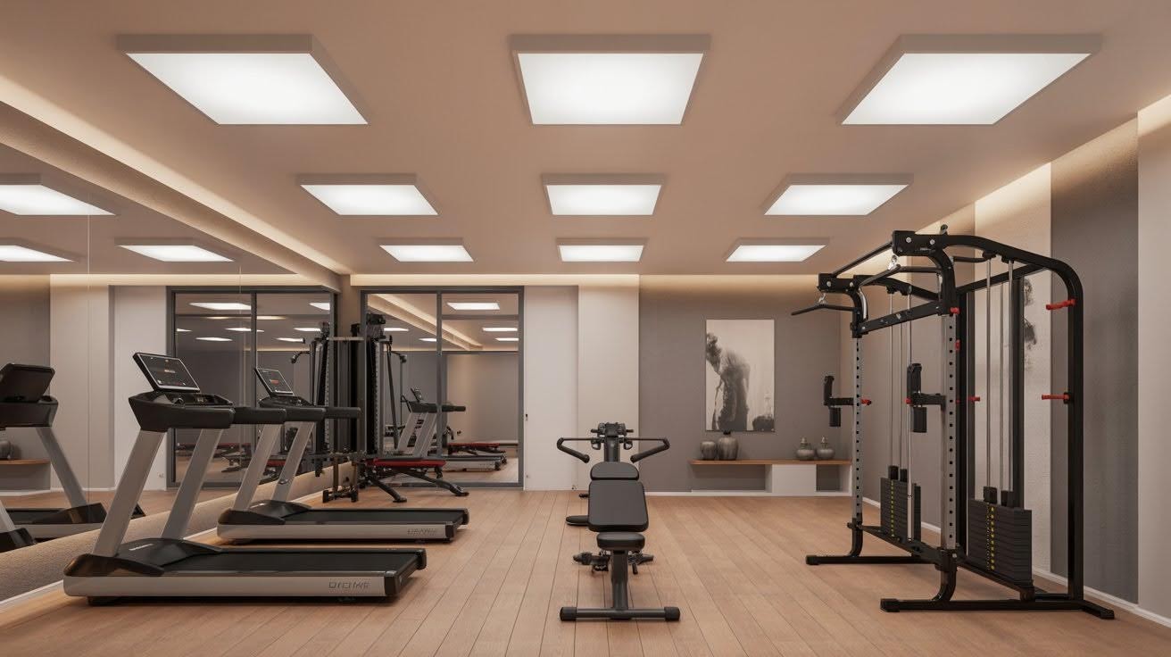 11 Cool Gym Lighting Ideas You’ll Love - Home Briefings