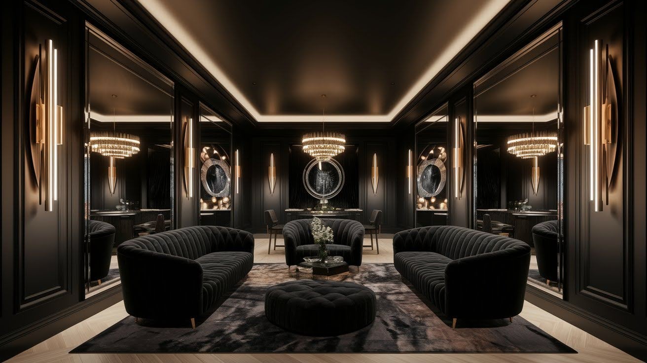 21 All Black House Interior Ideas You’ll Love - Home Briefings