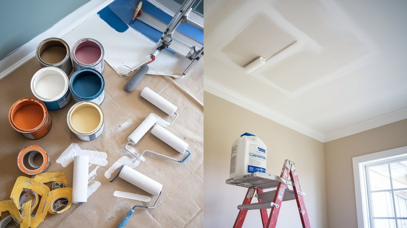 Ceiling Paint vs Wall Paint: Which Should You Use? - Home Briefings