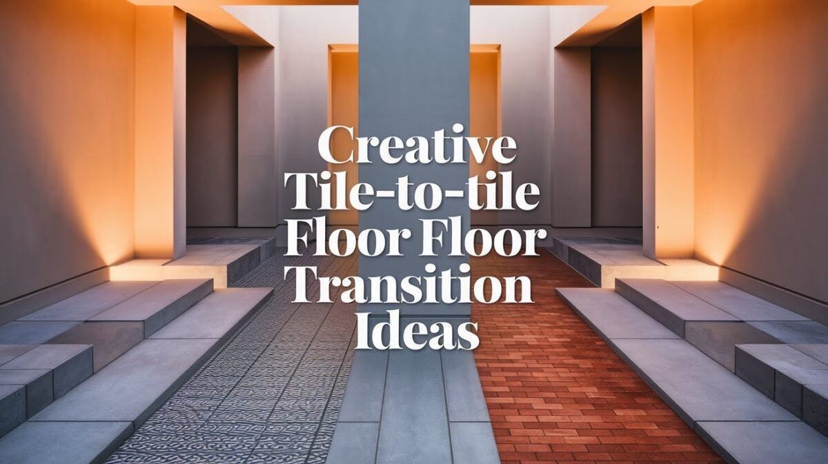 17 Creative Tile-to-Tile Floor Transition Ideas - Home Briefings