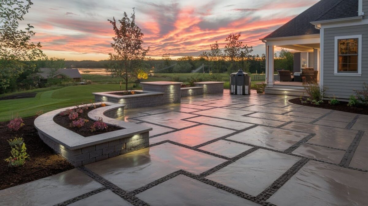 Broom Finish Concrete Patio Guide: DIY vs Pro - Home Briefings