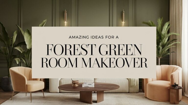 33 Amazing Ideas for a Forest Green Room Makeover - Home Briefings