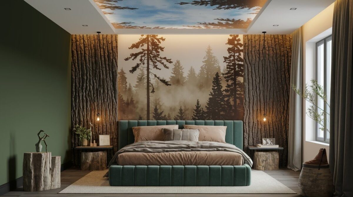 41 Amazing Ideas for a Forest-Themed Bedroom - Home Briefings