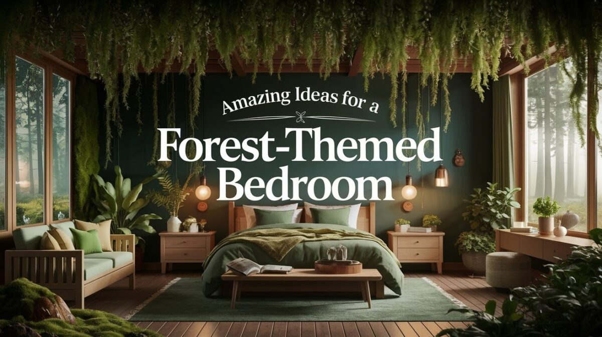 41 Amazing Ideas for a Forest-Themed Bedroom - Home Briefings
