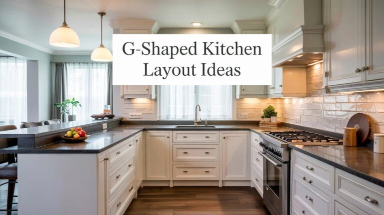 G-Shaped Kitchen Layout Ideas That Maximize Space - Home Briefings