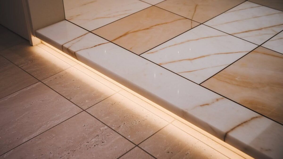 17 Creative Tile-to-Tile Floor Transition Ideas - Home Briefings