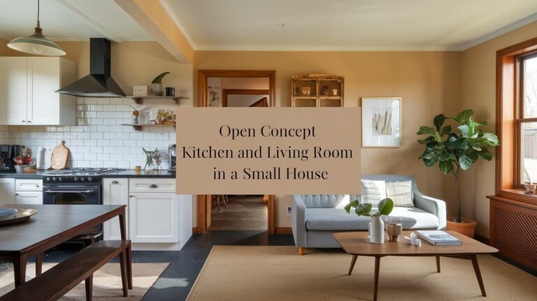 31 Ideas for Open Concept Kitchen And Living Room In a Small House ...