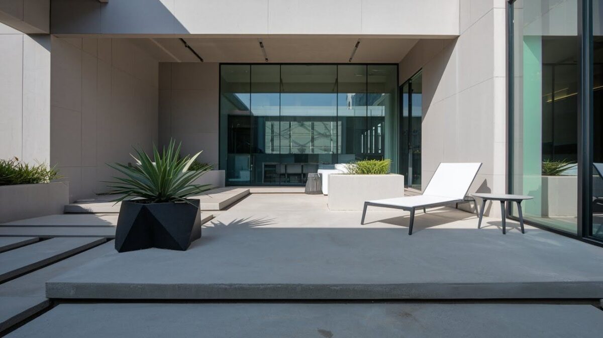 15 Modern Colored Concrete Patio Designs for Every Style - Home Briefings