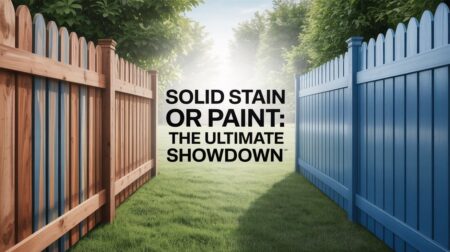 Solid Stain or Paint: The Ultimate Showdown! - Home Briefings