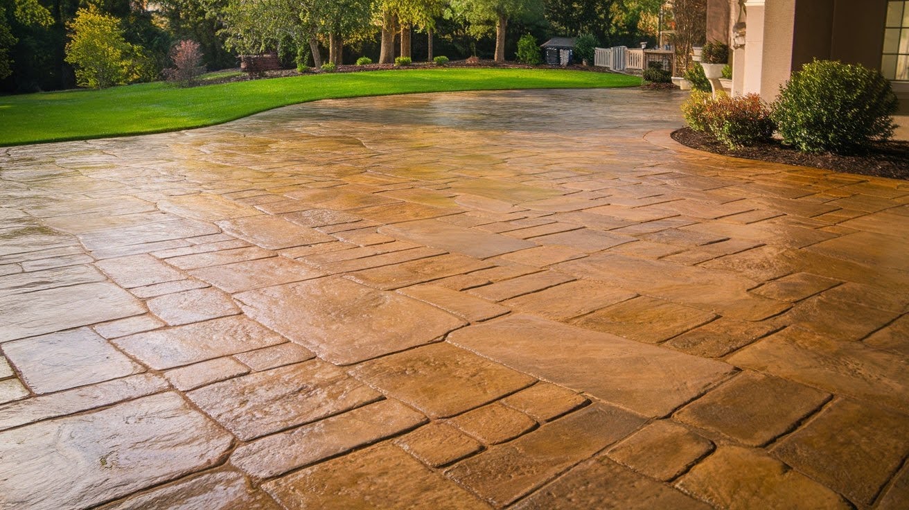 11 Modern Concrete Driveway Finishes That Add Value - Home Briefings