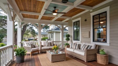 11 Amazing Stained Tongue and Groove Porch Ceiling Ideas - Home Briefings